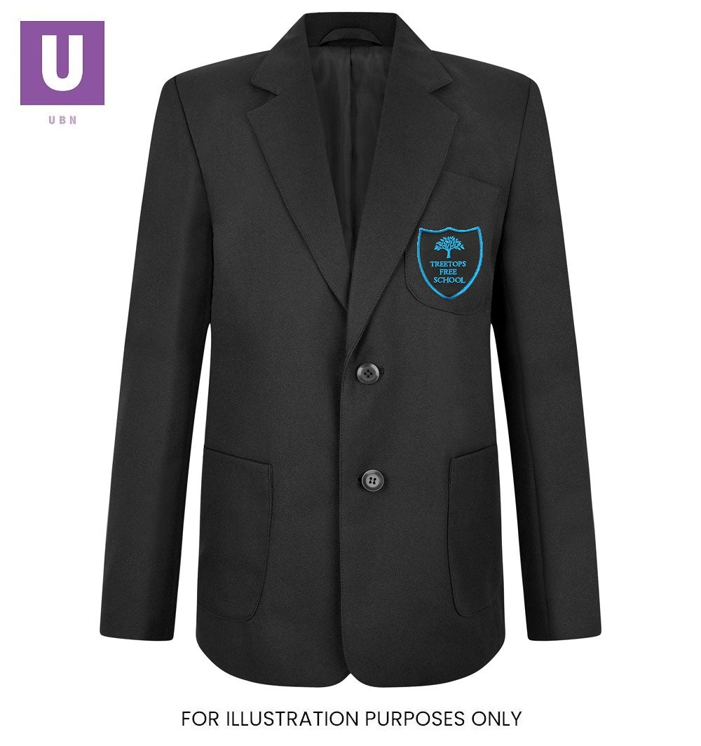Treetops Free School Boys Eco Blazer with logo – Uniforms By Niki