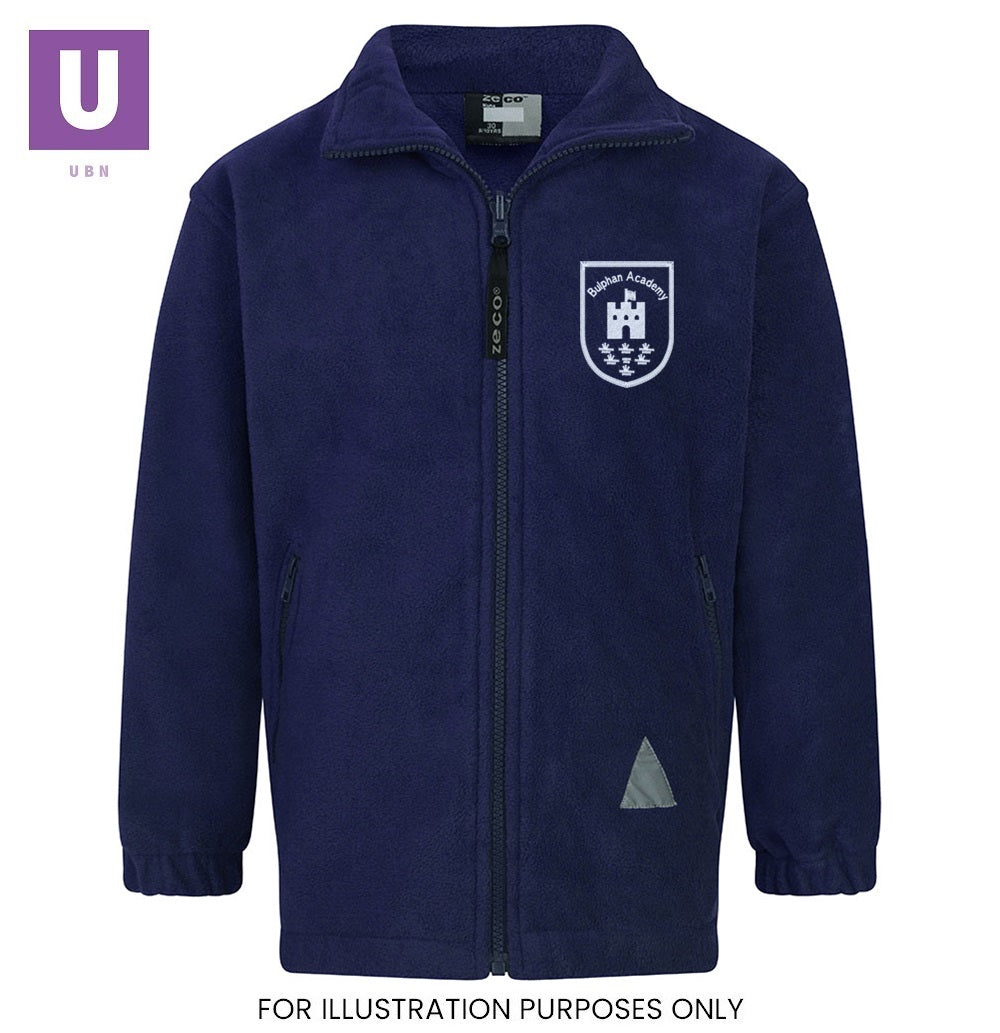 Bulphan Academy Polar Fleece Jacket with logo – Uniforms By Niki