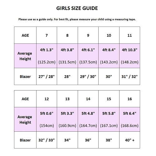 Grays Convent Fitted Eco School Blazer with logo – Uniforms By Niki